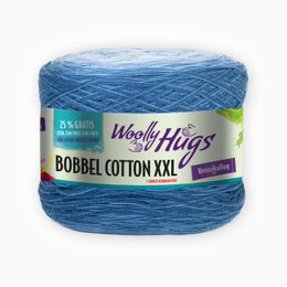 Bobbel Cotton XXL von Woolly Hugs, Blau, aus Baumwolle
