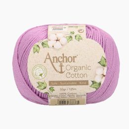 Organic Cotton von Anchor, Orchid, aus Baumwolle