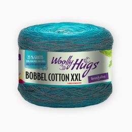 Bobbel Cotton XXL von Woolly Hugs, Petrol, aus Baumwolle