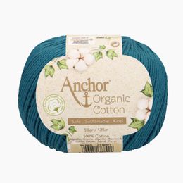 Organic Cotton von Anchor, Lagoon, aus Baumwolle