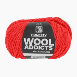 Honesty von WOOLADDICTS by Lang Yarns, Ruby, aus Baumwolle