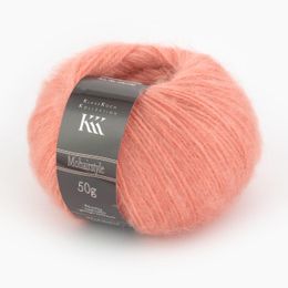 Mohairstyle von KKK, Apricot, aus Polyacryl