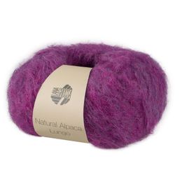 Natural Alpaca Lungo von Lana Grossa, Rotviolett, aus Alpaka