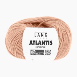 Atlantis von Lang Yarns, Rosa Puder, aus Schurwolle