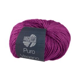 Puro Vegano von Lana Grossa, Dunkelfuchsia, aus Baumwolle
