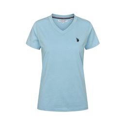 U.S. Polo Assn. T-Shirt Damen Gr&ouml;&szlig;e XL himmelblau