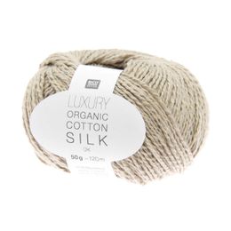 Luxury Organic Cotton Silk dk von Rico Design, Taupe, aus Baumwolle