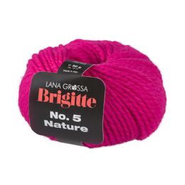 Brigitte No. 5 von Lana Grossa, Fuchsia, aus Schurwolle
