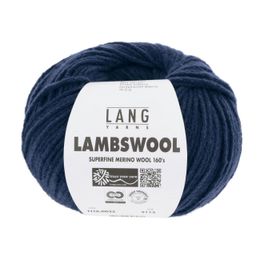 Lambswool von Lang Yarns, Marine, aus Schurwolle