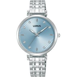 Lorus Uhr Damen Gr&ouml;&szlig;e One Size hellblau / silber