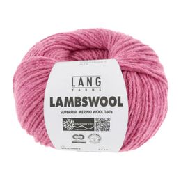 Lambswool von Lang Yarns, Pink M&eacute;lange, aus Schurwolle