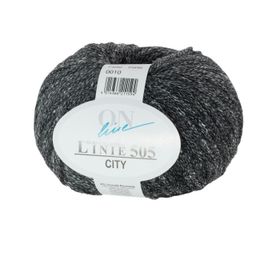 Linie 505 City von ONline, Schwarz meliert, aus Baumwolle