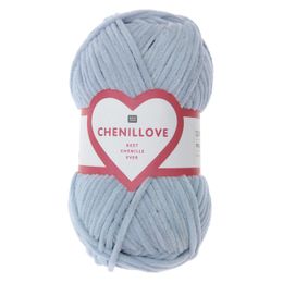 Creative Chenillove von Rico Design, Hellblau, aus Polyester