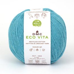 Eco Vita von DMC, Aquablau, aus Baumwolle