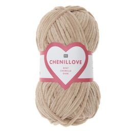 Creative Chenillove von Rico Design, Beige, aus Polyester