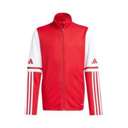 adidas Performance Sportjacke Jungen Gr&ouml;&szlig;e 128 rot / wei&szlig;