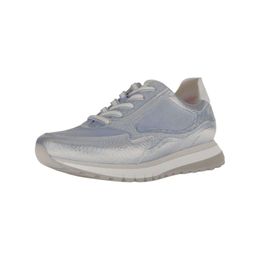 Gabor Sneaker Damen Gr&ouml;&szlig;e 40 blau / silber