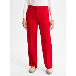 MAC Pleat-Front Pants 'Camilla' female Red size 34