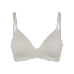Schiesser Bra ' Invisible Soft Padded ' female Grey size 75