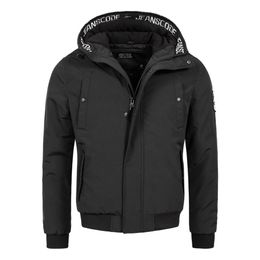 INDICODE Jeans Winter Jacket 'Albany' male Black size M