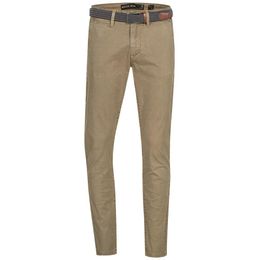 INDICODE JEANS Chinohose Herren Gr&ouml;&szlig;e 29 beige / braun / schwarz
