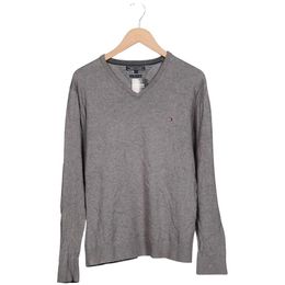 Tommy Hilfiger Pullover Herren Gr&ouml;&szlig;e L Second Hand grau