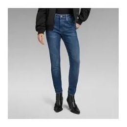 G-Star Raw G-Star f&uuml;r Damen. D05175-C619-071 Jeans 3301 Skinny blau (26/30), L&auml;ssig, Baumwolle, Denim