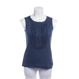 Chanel Top / Seidentop Damen Gr&ouml;&szlig;e M Second Hand blau