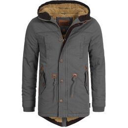 INDICODE Jeans Winter Parka 'Barge' male Grey size XXL
