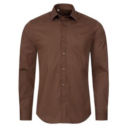 Indumentum Button Up Shirt male Brown size XL