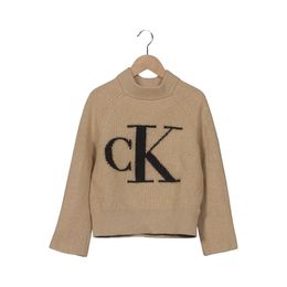 Calvin Klein Jeans Pullover Damen Gr&ouml;&szlig;e S Second Hand beige