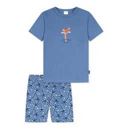 Schiesser Pajamas ' Nature Love Organic Cotton ' boy Blue size 128