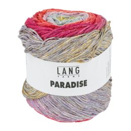 Paradise von Lang Yarns, Gelb/Violett/T&uuml;rkis, aus Baumwolle