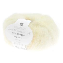 Essentials Super Kid Mohair Loves Silk Cute Confetti von Rico Design, Pastel, aus Mohair