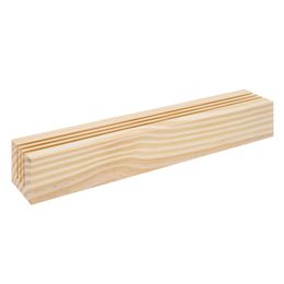 Holzst&auml;nder f&uuml;r Metallringe, Einfach