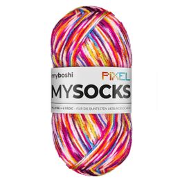 Sockenwolle Mysocks Pixel von myboshi, Nova, aus Schurwolle