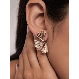 Hey Happiness Earrings 'Ginkgo Leaf' female Gold size One Size