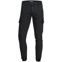 INDICODE Jeans Cargo Pants 'August' male Black size L
