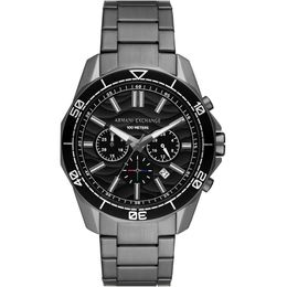 Armani Exchange Uhr Herren Gr&ouml;&szlig;e One Size grau / schwarz