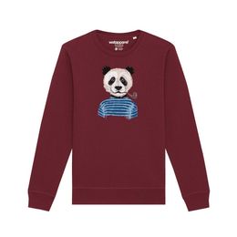 Watapparel Sweatshirt ' Panda ' male Red size L