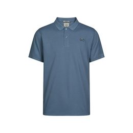 Greenbomb Poloshirt 'Bike Vintage' Herren Gr&ouml;&szlig;e S blau