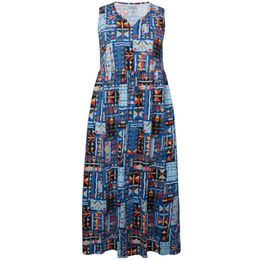 Ulla Popken Dress female Blue size 46-48