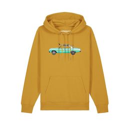 Watapparel Sweatshirt 'Surf Car' male Yellow size XS