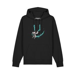 Watapparel Sweatshirt ' Graffiti Astronaut ' male Black size 4XL