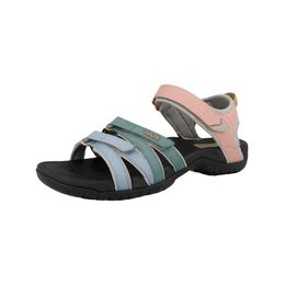Teva Sandale 'Tirra' Damen Gr&ouml;&szlig;e 39 camel / hellblau / smaragd / altrosa