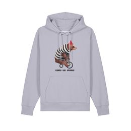 Watapparel Sweatshirt ' Tour de Franz ' Herren Gr&ouml;&szlig;e S flieder / mischfarben