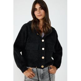 No Matter What Knit Cardigan female Black size L