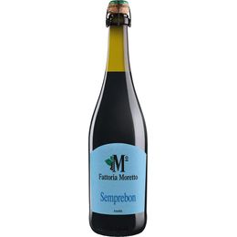 Fattoria Moretto Semprebon di Castelvetro Lambrusco Grasparossa 2024 Halbtrocken - Emilia Romagna &ndash; Perl- & Schaumwein DOC