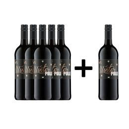 Andres am Lilienthal 5+1 Winterpulle rot alkoholfrei 1,0 L Lieblich - Pfalz &ndash; Probierpaket Aromatisiertes nichtalkoholisches Getr&auml;nk