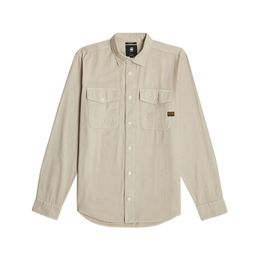G-Star Raw G-star Button Up Shirt 'Marine' male Beige size M